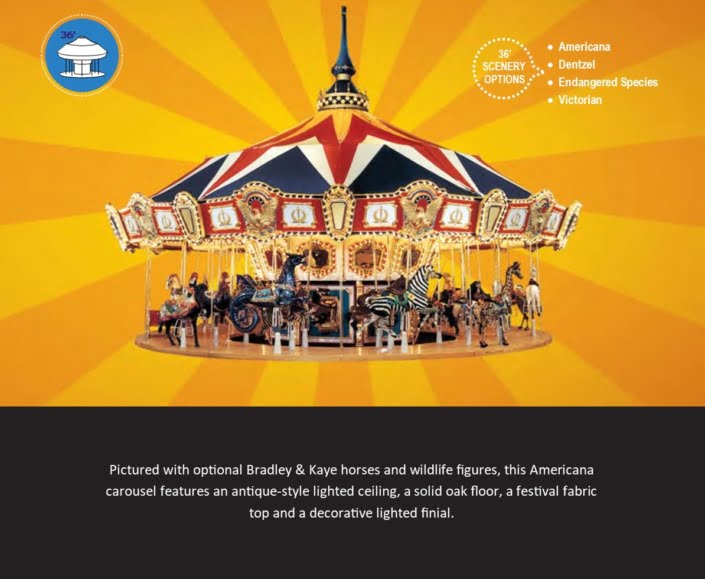 36-Foot Carousel - CHANCE RIDES