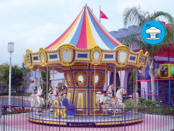 20-Foot Carousel - CHANCE RIDES
