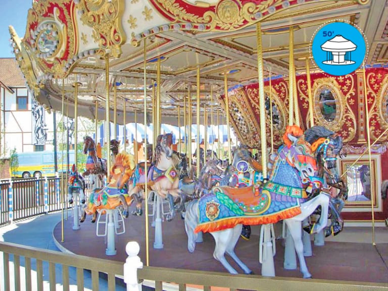 50-Foot Carousel - CHANCE RIDES